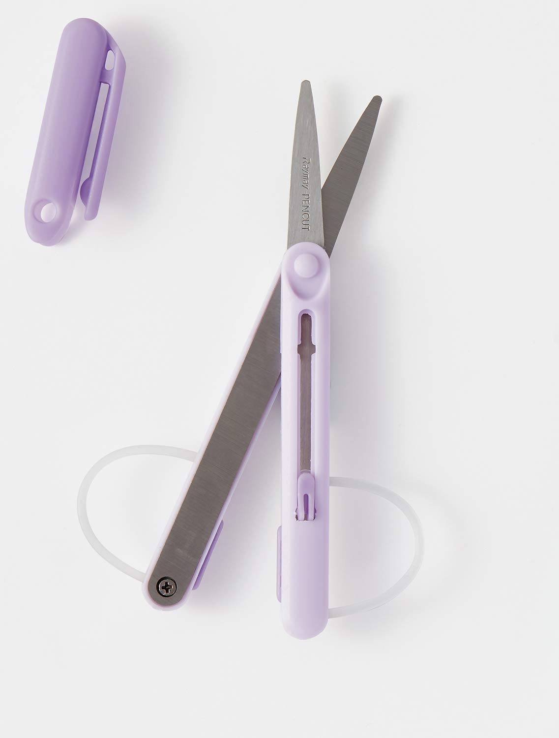 RayMay Pen Style Portable Scissors Pen Cut, Mini Pink (SH503 P)