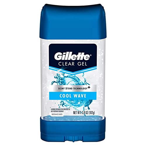 Gillette Anti-perspirant/deodorant Clear Gel (Pack of 6)