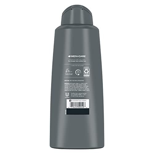 Dove Men+Care 2 in 1 Shampoo and Conditioner Youthfull Revitalize 3 Count For Fine, Thin Hair Men's Shampoo and Conditioner with Bamboo Extract + Biotin 20.4 oz