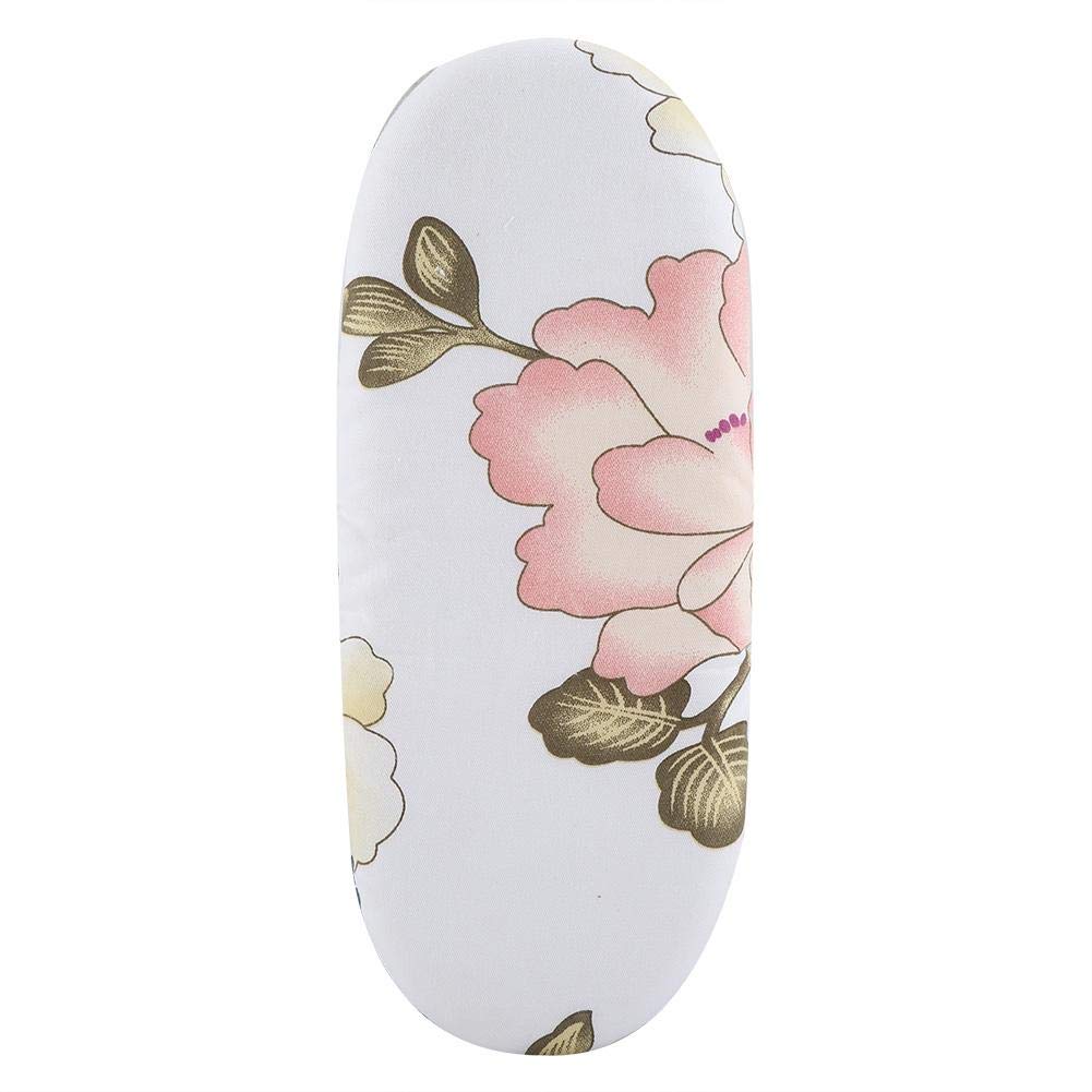 Ironing Board, Cotton Cloth Foldable Iron Board Ironing Boards Cuffs Collars Handling Table Space Saving Ironing Board for Small Spaces, Laundry Rooms Or Dorms (Peony)