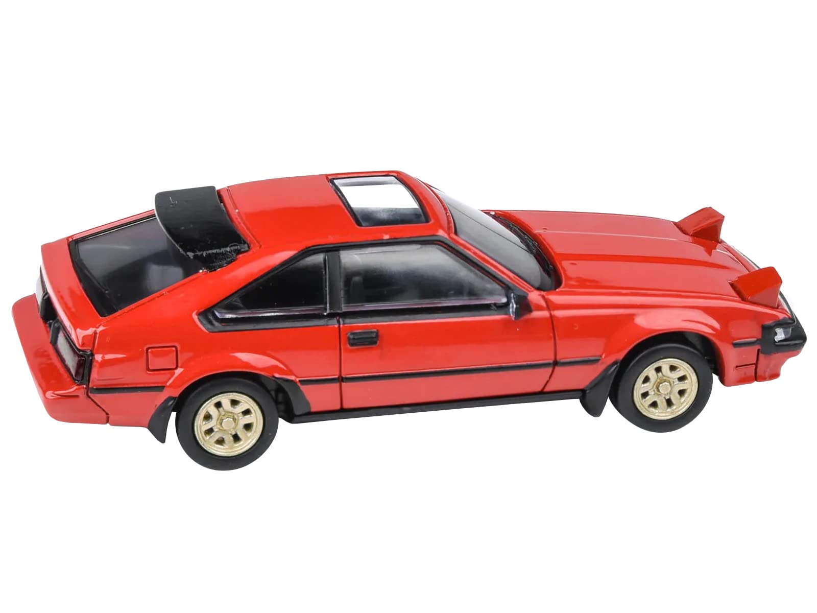 1984 Celica Supra Super Red with Sunroof 1/64 Diecast Model Car by Paragon Models PA-55462