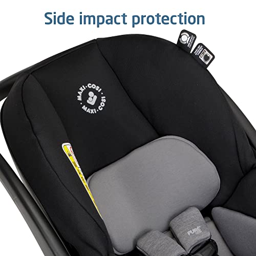Maxi-Cosi Maxi-Cosi Mico Luxe Infant Car Seat, Rear-Facing for Babies from 4β30 lbs and up to 32β, Midnight Glow