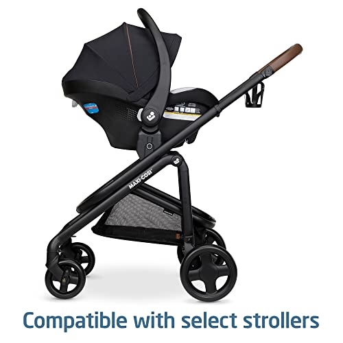Maxi-Cosi Maxi-Cosi Mico Luxe Infant Car Seat, Rear-Facing for Babies from 4β30 lbs and up to 32β, Midnight Glow
