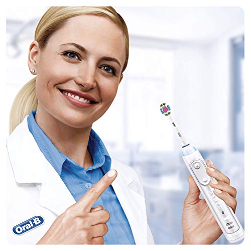 Oral-B Clean Maximiser Electric Toothbrush Heads, 3D White, Whitening Action, Pack of 3, Pack for Letterhole, White