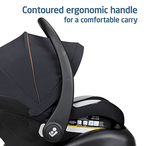Maxi-Cosi Maxi-Cosi Mico Luxe Infant Car Seat, Rear-Facing for Babies from 4β30 lbs and up to 32β, Midnight Glow