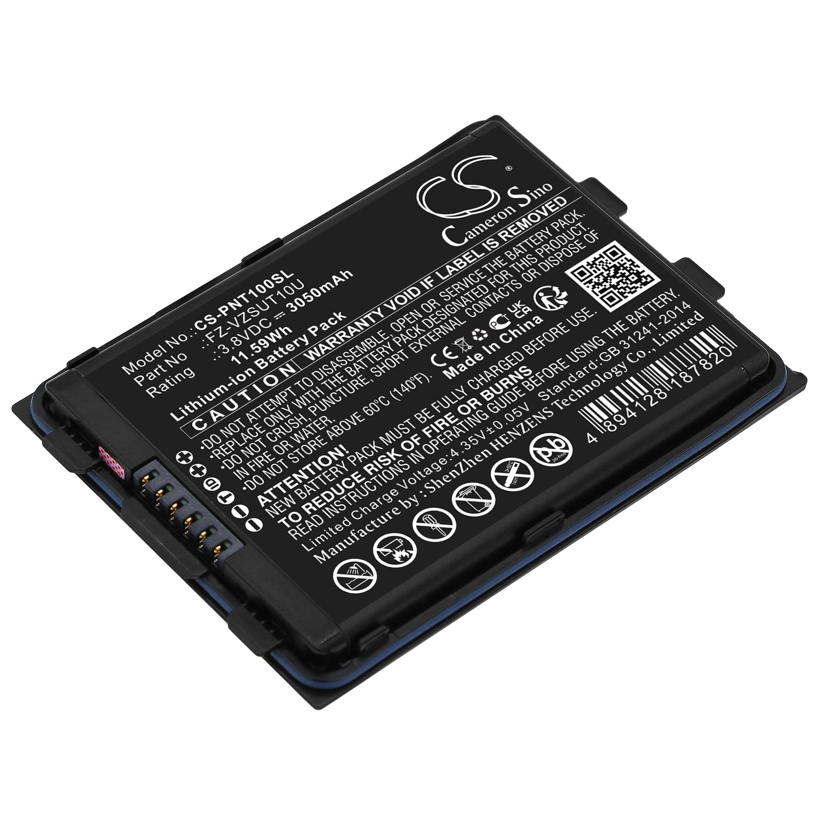JIAJIESHI Replacement Battery Fit for FZ-L1, FZ-S1, FZ-T1, Toughbook L1, Toughbook S1, Toughbook T1 FZ-VZSUT10U