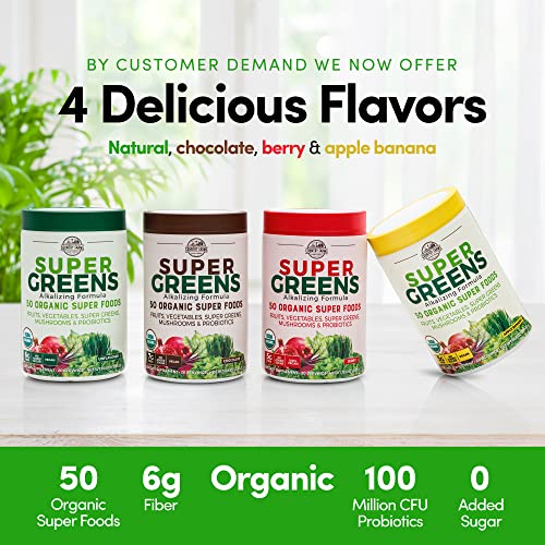 Country Farms Super Green Drink Mix, Natural, 10.6 Ounce (Packaging may vary)