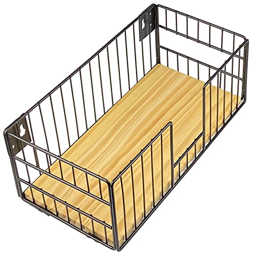 Fabias Over The Door Ironing Board Holder, Especially for 1 3/4" Thick Doors (with Basket)