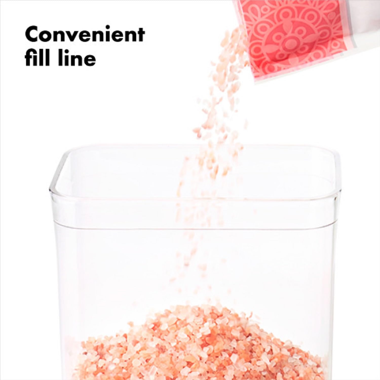 OXO Good Grips 6 Piece Large Canister Set with Scoops, 4.4 qt each, White