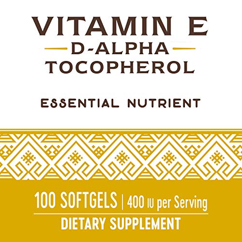 Nature's Way Vitamin E 268 mg per serving 100 Softgels