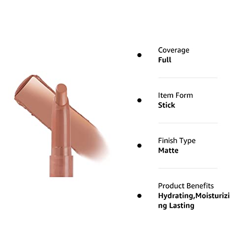 ColourPop DREAM DATE Lippie Stix Matte Lipstick Full Size - Super-Pigmented Moisturizing Lasting Long-Wear Hydrating (Peachy Nude)