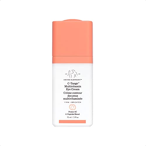 Drunk Elephant C-Tango Multivitamin Eye Cream. Brightening and Restorative Under Eye Cream with Vitamin C (15 mL / 0.5 Fl Oz)