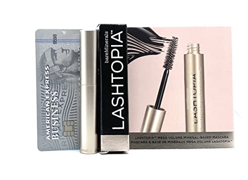 bareMinerals Lashtopia Mega Volume Mineral-Based Mascara Ultimate Black 0.1oz/3 ml