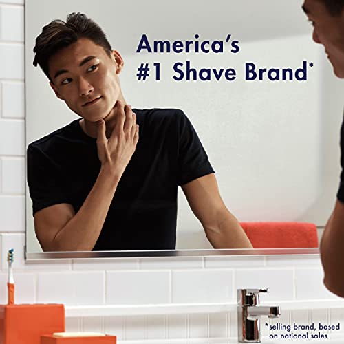 Gillette Fusion5 Razors for Men, 1 Gillette Razor, 4 Razor Blade Refills, Lubrastrip for a More Comfortable Shave