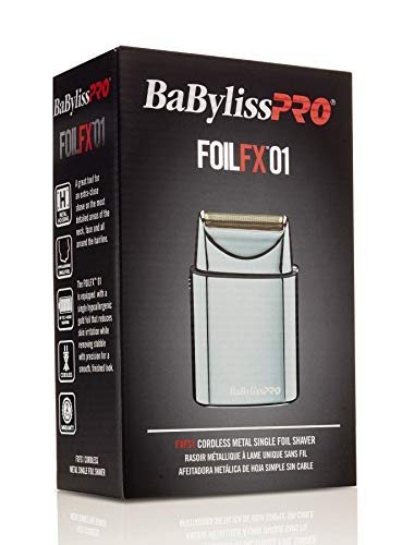 BaBylissPRO Barberology Foil Shaver FXFS1 SILVERFX Professional High-Torque Shaver