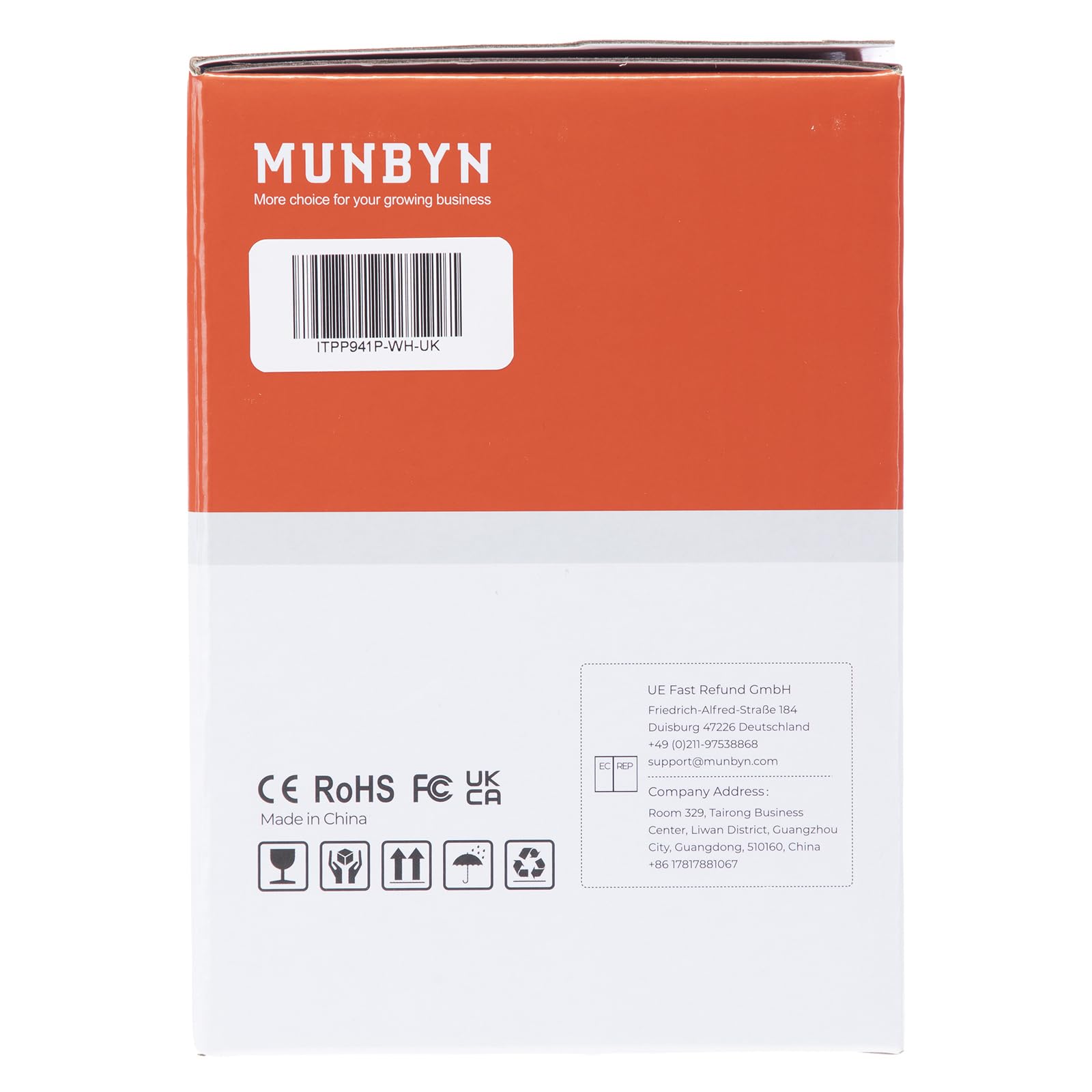 MUNBYN Thermal Label Printer 300DPI, 4x6 USB Shipping Label Printer for Shipping Packages & Small Business, Thermal Printer for Shipping Labels with USPS Shopify Ebay, One-Click Setup for Windows Mac