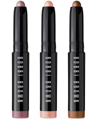 Bobbi Brown Long-Wear Cream Shadow Stick Mini Set - Dusty Mauve, Golden Pink, and Golden Bronze., 3 Count (Pack of 1)