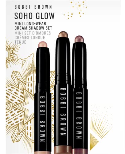 Bobbi Brown Long-Wear Cream Shadow Stick Mini Set - Dusty Mauve, Golden Pink, and Golden Bronze., 3 Count (Pack of 1)