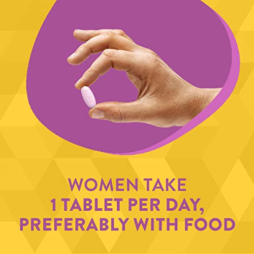 Nature’s Way Alive! Women’s Energy Multivitamin, Supports Whole Body Wellness*, Supports Cellular Energy*, B-Vitamins, Gluten-Free, 130 Tablets