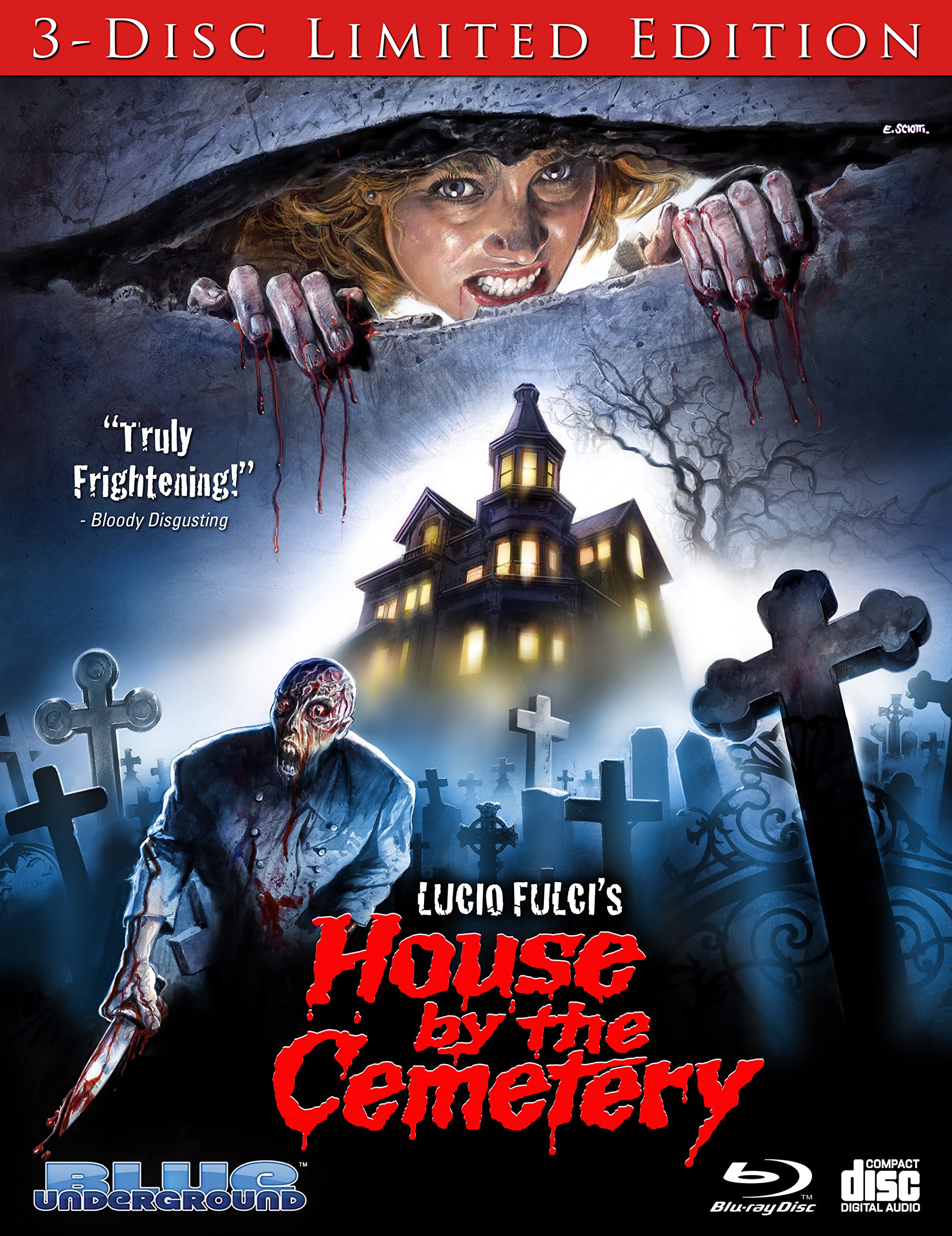 The House By The Cemetery (3-Disc Limited Edition) [Blu-ray]
