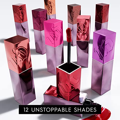 URBAN DECAY Vice Lip Bond - Glossy Full Coverage Liquid Lipstick - Long-Lasting One Swipe Color - Smudge-Proof - Transfer-Proof - Water-Resistant - High Shine Finish β Law of Attraction, 0.2 oz