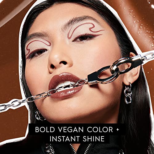 URBAN DECAY Vice Lip Bond - Glossy Full Coverage Liquid Lipstick - Long-Lasting One Swipe Color - Smudge-Proof - Transfer-Proof - Water-Resistant - High Shine Finish β Law of Attraction, 0.2 oz