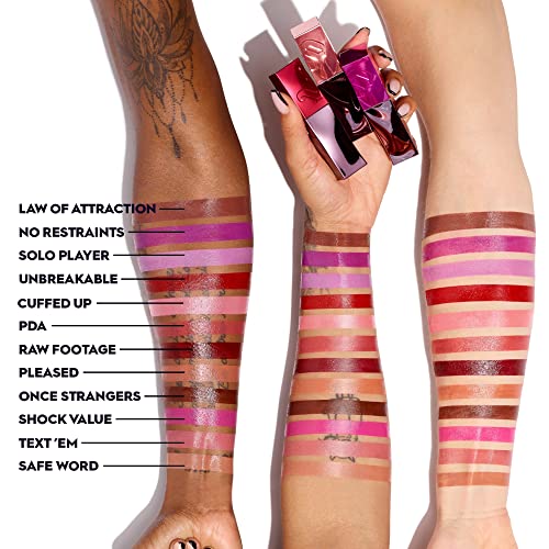 URBAN DECAY Vice Lip Bond - Glossy Full Coverage Liquid Lipstick - Long-Lasting One Swipe Color - Smudge-Proof - Transfer-Proof - Water-Resistant - High Shine Finish β Law of Attraction, 0.2 oz