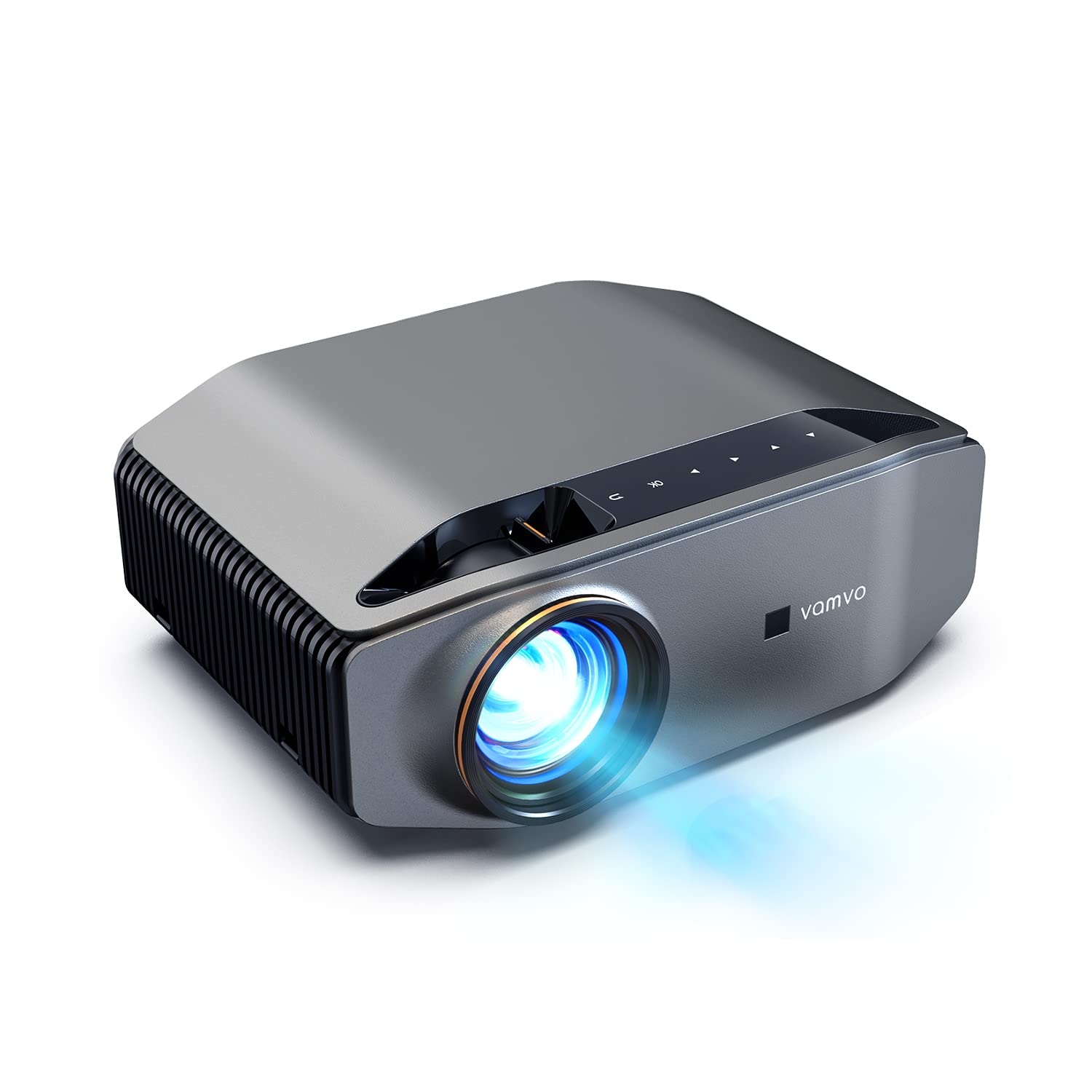 Vamvo L6200 Projector 1080P Full HD Video Projector Compatible with Fire TV Stick