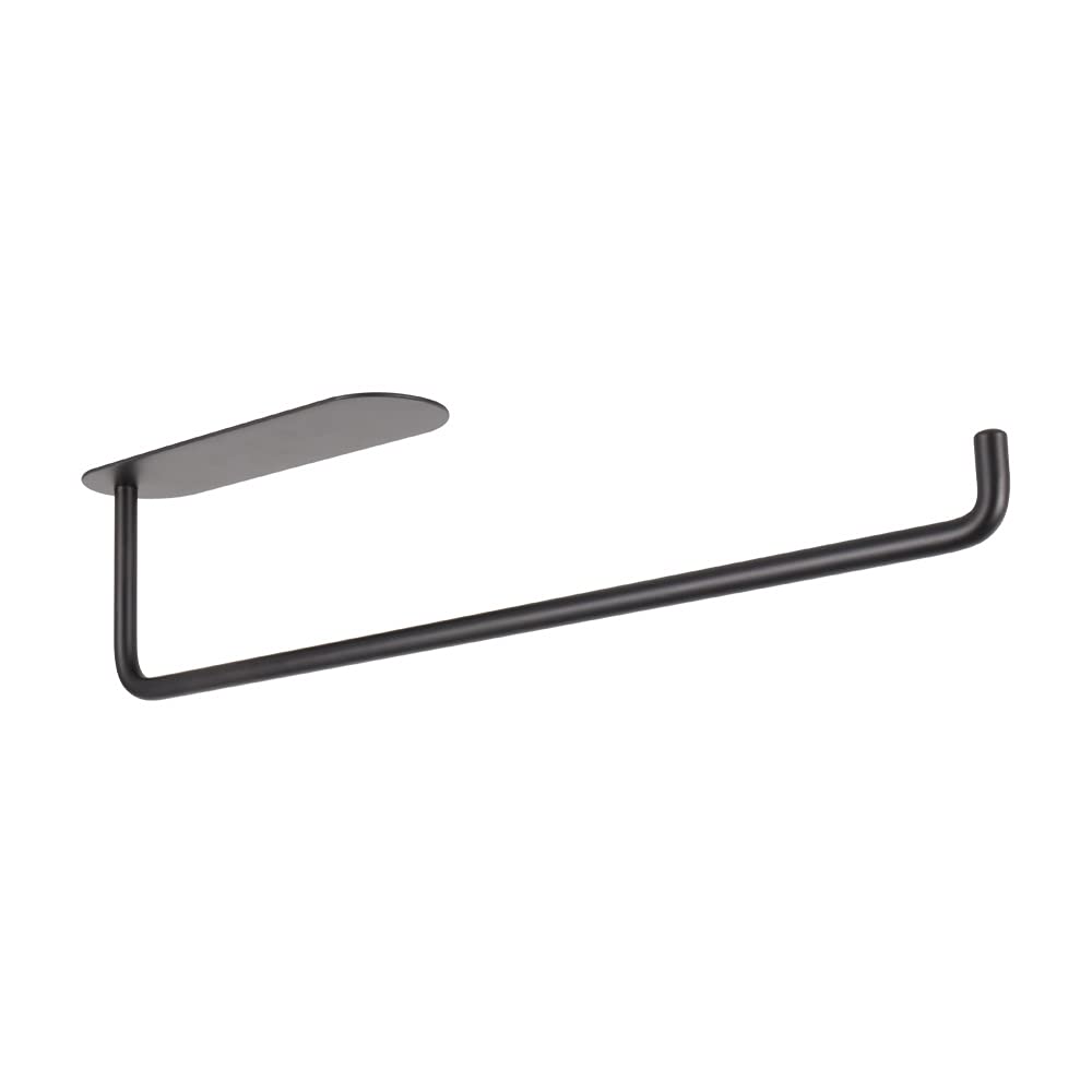 Adhesive Paper Towel Holder SUS304 Stainless Steel Kitchen Tissue Roll Holder Wall Mounted Paper Holder Under Kitchen Cabinet for Shower Bathroom