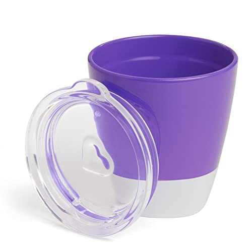 Munchkin® Splash™ Open Toddler Cup with Training Lid, 7 Ounce, Purple
