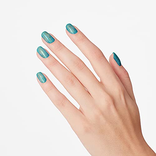 OPI GelColor, Ready, Fête, Go, Blue Gel Nail Polish, Holiday'21 Celebration Collection, 0.5 fl. oz.