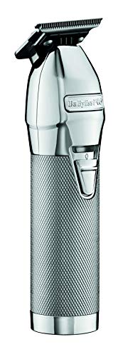 BaBylissPRO Barberology Hair Trimmer For Men FX787S SILVERFX Professional Outlining Trimmer & Electric Razor