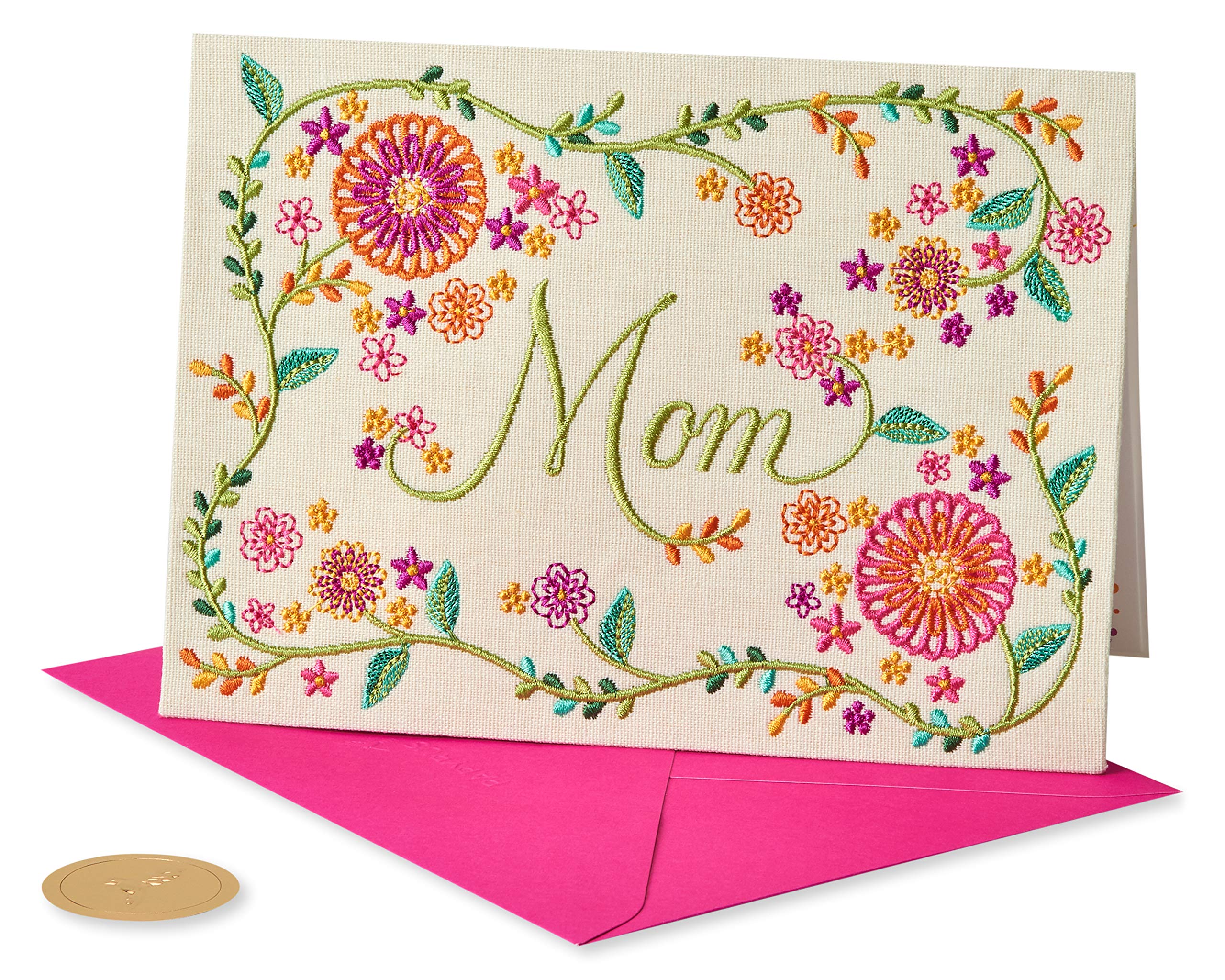 Papyrus Birthday Card for Mom (Wonderful Day)