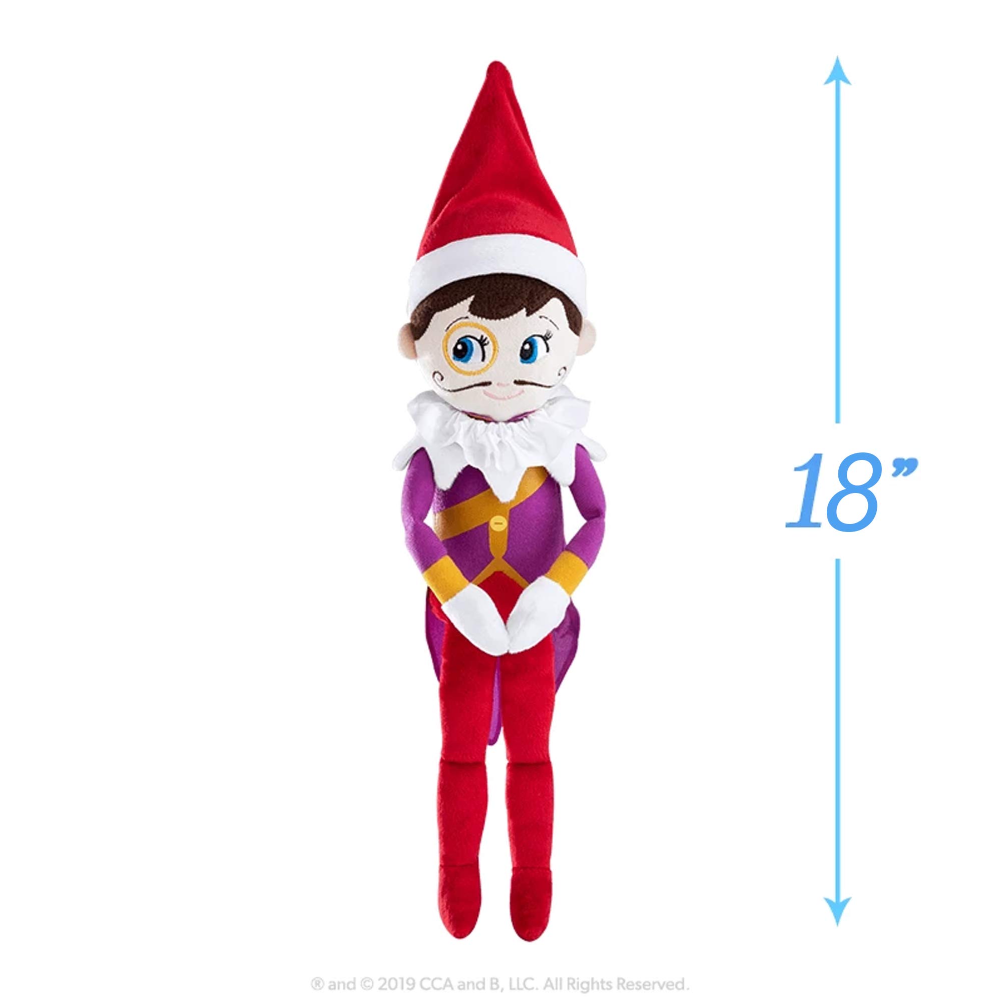 The Elf on the Shelf 16" Scout Elf Joe Plushee Pal and Elf Pets Animated Movies 2-Pack DVD, with Exclusive Joy Travel Bag
