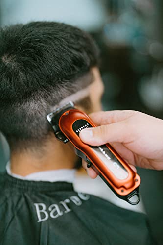 Supreme Trimmer Hair Clipper STC5030 Professional Clipper Set (300 Min Run Time) Cordless Beard Trimmer, Red Pro Clipper Fade Blade