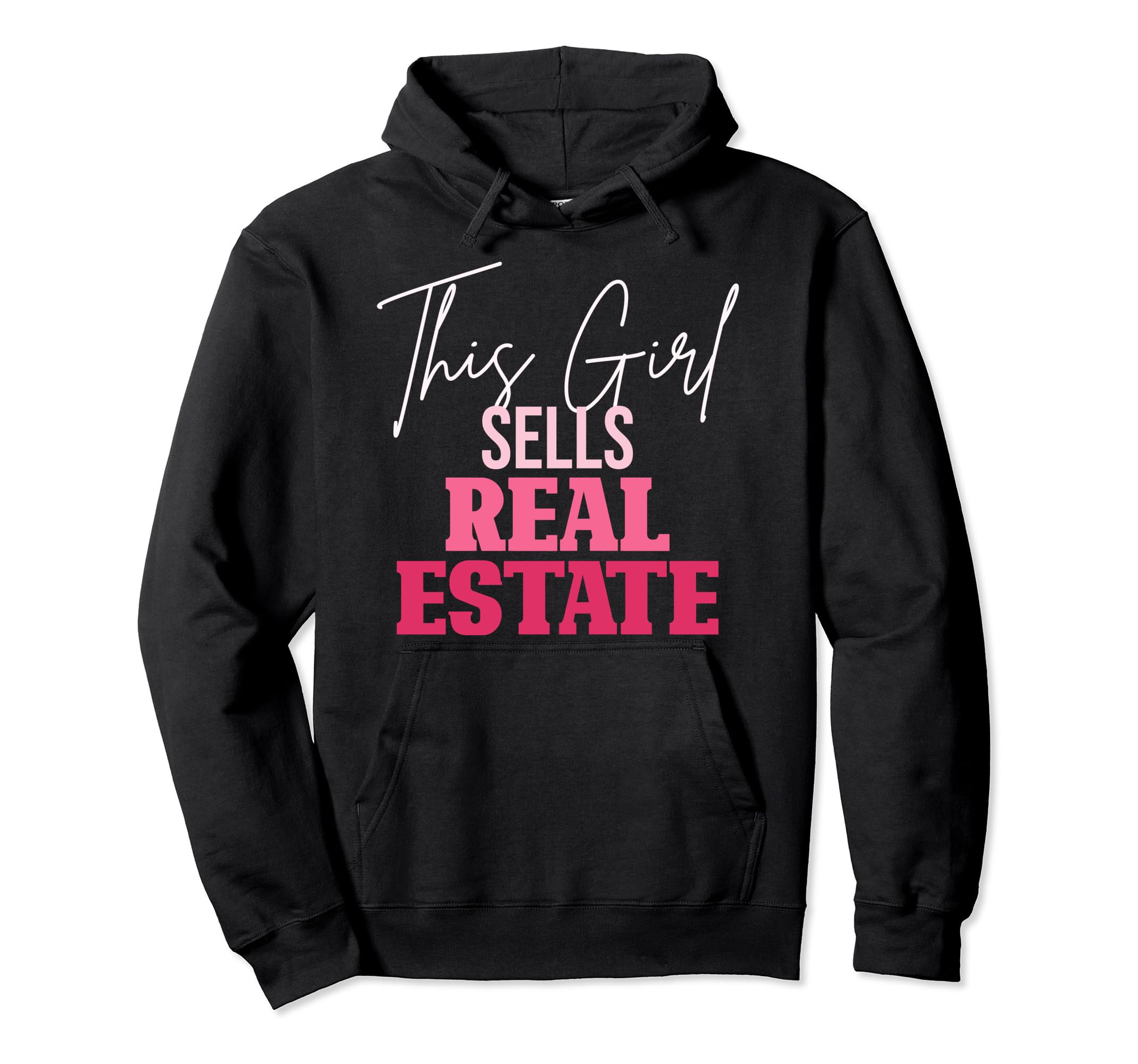 This Girl Sells Real Estate Agent Rent Realtor Womens Gifts Pullover Hoodie