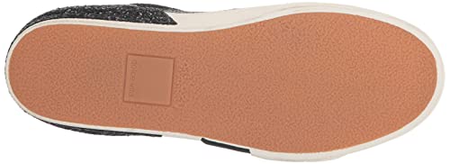 Dolce Vita Women's Zina Sneaker, Gunmetal Leather, 8.5