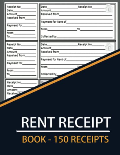 NatePatterson Rent Receipt Book: 300 House / Property Rental Receipt Book For Landlord and Real Estate Agent