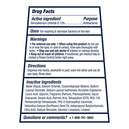 Dove Body Wash For All Skin Types Care & Protect Antibacterial Protects from Dryness 20 oz