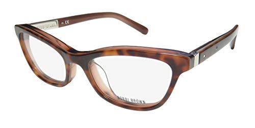 Bobbi Brown TADRN-0EE8 Women's The Adrien Tortoise Cocoa Eyeglasses