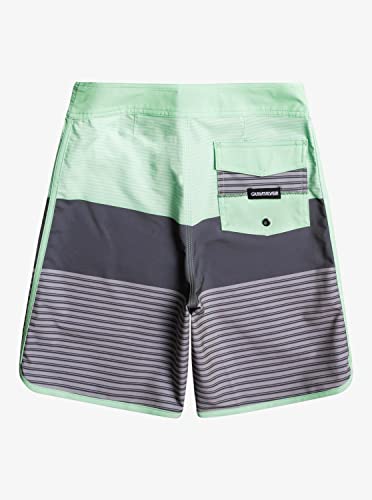 Quiksilver Boys Surfsilk Tijuana Youth 17 Boardshort Swim Trunk, Iron GATE, 27