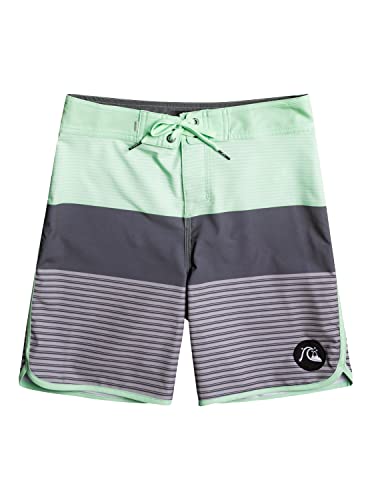 Quiksilver Boys Surfsilk Tijuana Youth 17 Boardshort Swim Trunk, Iron GATE, 27