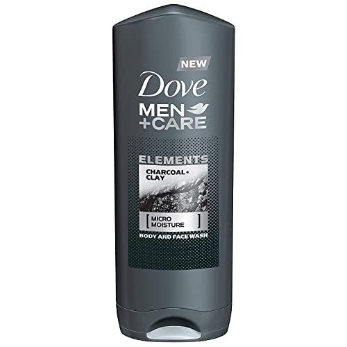 Dove's Men Body & Face Wash 400Ml Charcoal & Clay - Pack of 6