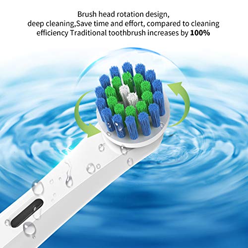 Keweilian Best Replacement Toothbrush Heads for Oral-B,Compatible with Oral-B Braun Electric Toothbrush, 8 Count
