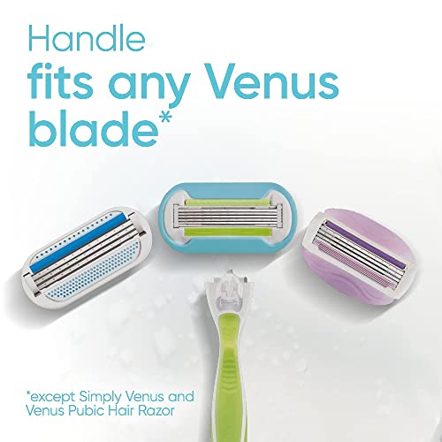 Gillette Venus Womens Razor Blade Refills, Venus Extra Smooth 4 Count and Venus Deluxe Smooth Sensitive 2 Count, 6 Total Refills