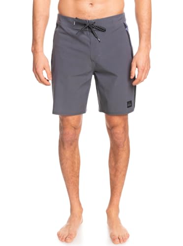 Quiksilver Mens Surfsilk 18" Boardshort - Arch (Iron Gate, 30)