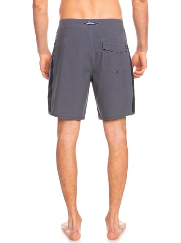 Quiksilver Mens Surfsilk 18" Boardshort - Arch (Iron Gate, 30)