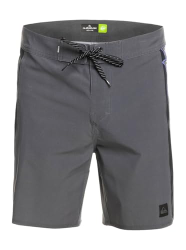 Quiksilver Mens Surfsilk 18" Boardshort - Arch (Iron Gate, 30)