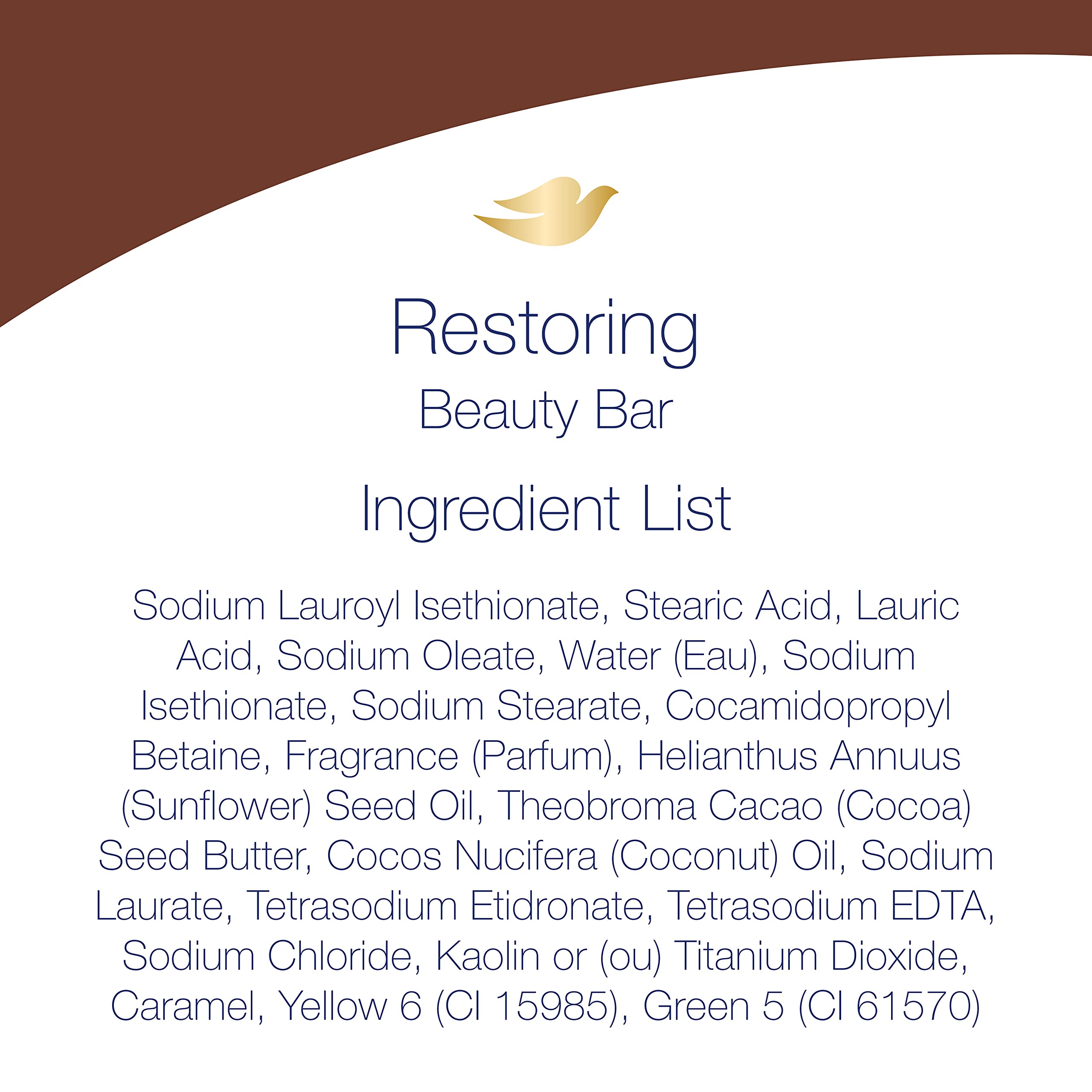 Dove Beauty Bar For Softer Skin Coconut Milk More Moisturizing Than Bar Soap, 3.75 Ounce - 6 Count (Pack of 1) - Packaging May Vary