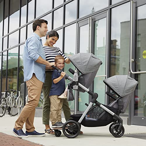 Evenflo Stroller Rider Board, Convenient Riding Options, Non-Skid Surface, Smooth-Ride Wheels, Easy to Use, Holds up to 50 Pounds, No Additional Parts Needed - 1 Count (Pack of 1)